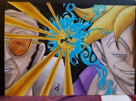 Dessin De Kizaru Vs Marco One Piece Roadtomangaka Amino
