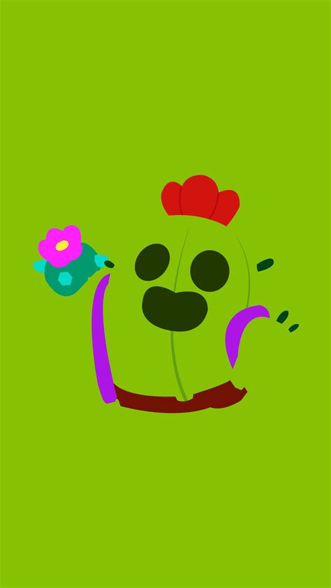 Brawl Stars Spike Wallpapers Wallpaper Cave