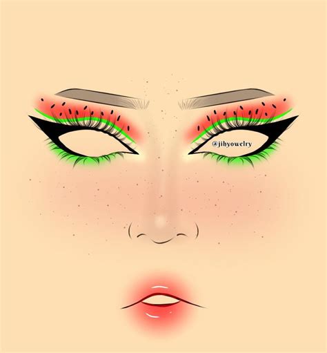 Boceto Delineado De Ojos Creativo Maquillaje De Ojos Loco Arte De