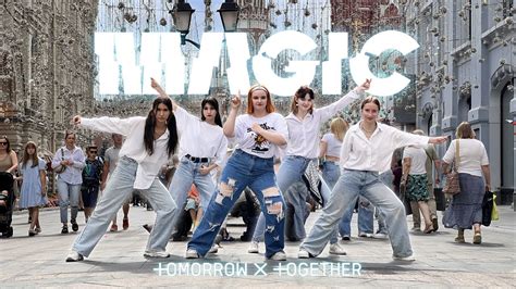 K POP IN PUBLIC ONE TAKE TXT 투모로우바이투게더 Magic DANCE COVER by