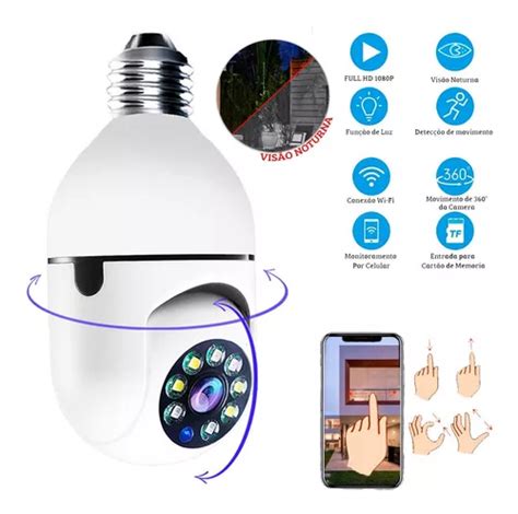 Câmera De Segurança Jortan Ca 1003 Resolução Android Led Remoto Sem Fio