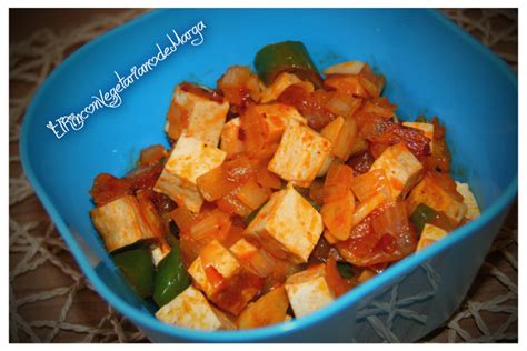 Tofu Con Salsa Picante HazteVeg