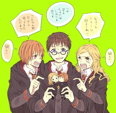 Anime Harry Potter Characters