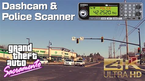 Dashcam Police Scanner Driving Metro Sacramento Rancho Cordova