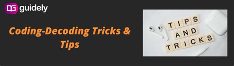 coding decoding reasoning tricks and tips pdf for bank exams