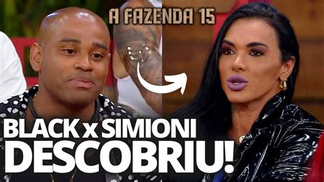A FAZENDA 15 BLACK DESMASCARA SIMIONI WEB PEDE EXPULSÃO de PEOA