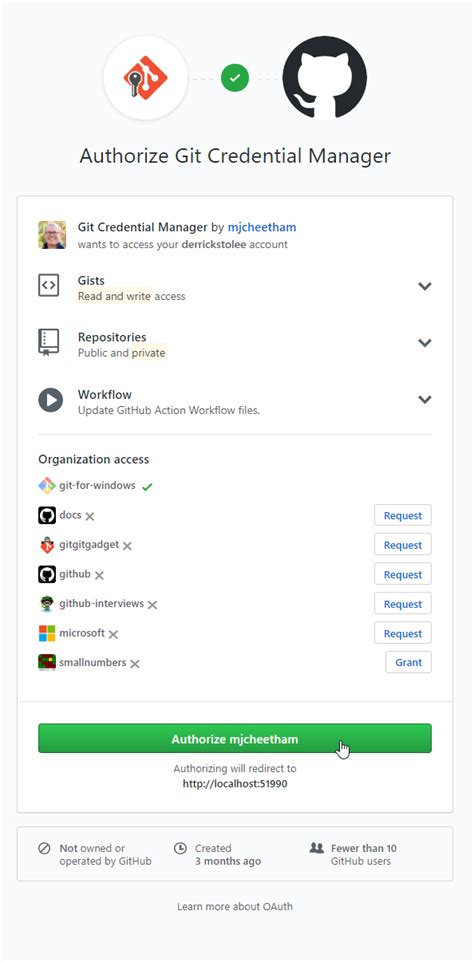 Support OAuth Based Authentication On GitHub Include A UI Refresh By