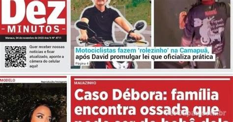 Capa Dez Minutos Edição Sábado 4 de Novembro de 2023
