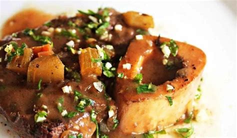 Sabor auténtico italiano cómo preparar ossobuco con gremolata en casa
