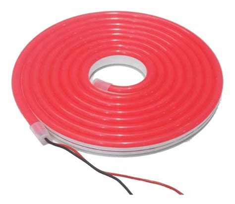 Cinta Led Neon Flexible Color Rojo Ip65 Iluminacion MercadoLibre