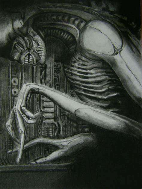 H R GIGER Art Artwork Dark Evil Artistic Horror Fantasy Sci Fi Giger