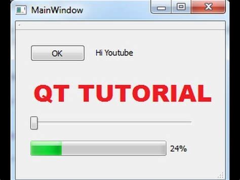 Qt Signals And Slots Tutorial Ingever