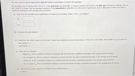 solved you may need to use the appropriate appendix table or