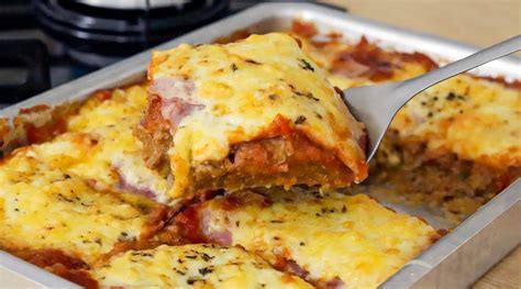 A Melhor Receita de Carne Moída Que já Fiz Parmegiana Fácil Prática
