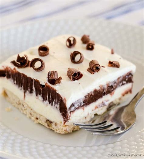 Layered Chocolate Delight Recipe Creations By Kara
