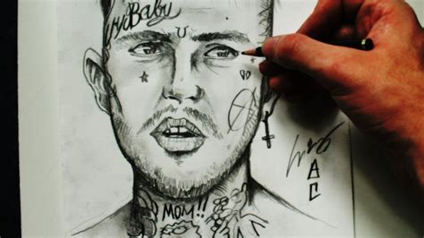 Lil Peep Drawing Image To U