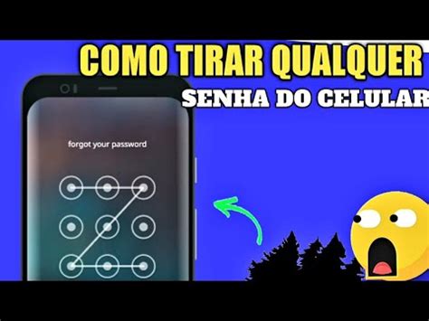 Como tirar a senha padrão do celular sem formatar YouTube