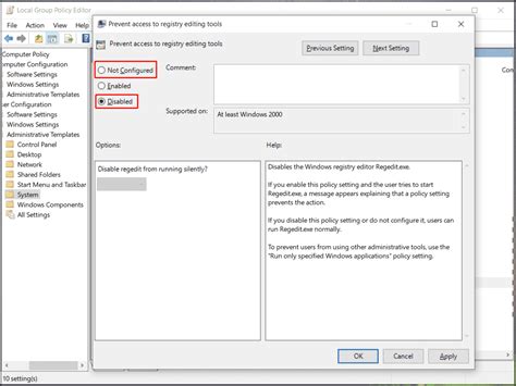 Fixed Registry Editing Has Been Disabled By Your Administrator