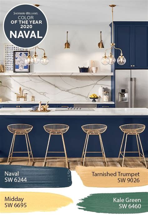 Introducing The Sherwin Williams 2020 Color Of The Year Naval SW 6244