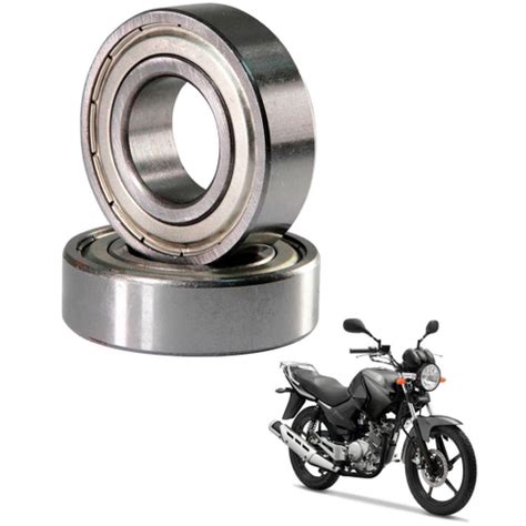 Par Rolamento Virabrequim Xtz Ybr Factor 125 2000 Ate 2015 No Shoptime