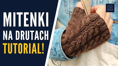 Mitenki na drutach Krok po kroku 1 motek DROPS DAISY mały rozmiar