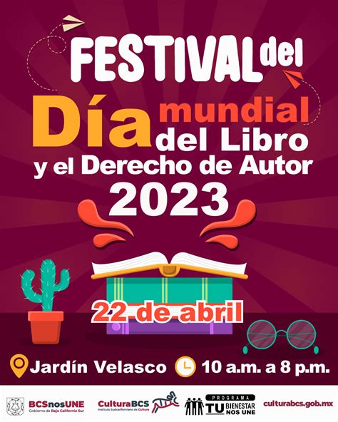 Festival Del D A Mundial Del Libro Y El Derecho De Autor Isc
