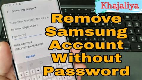 How To Remove Samsung Account Without Password All Samsung How To Log