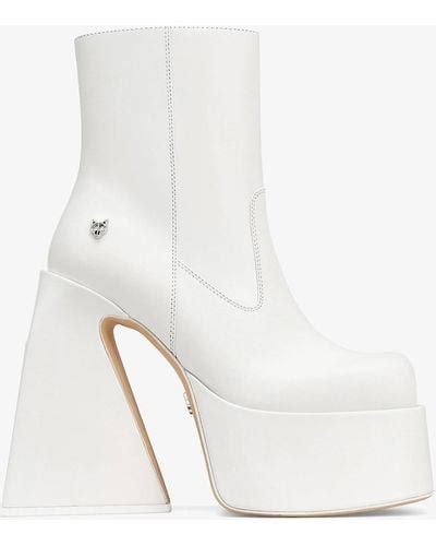 White Naked Wolfe Boots For Women Lyst