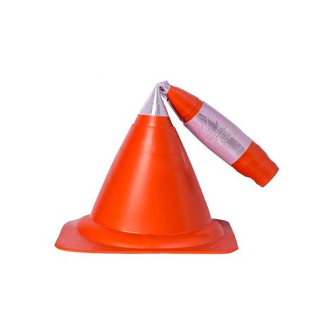 Cone flexível de Sinalização 75 cm