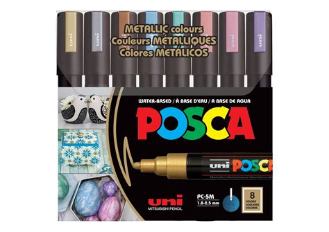 Posca Color Painter S Set Pc M Medium Metallic Non Toxic Paint