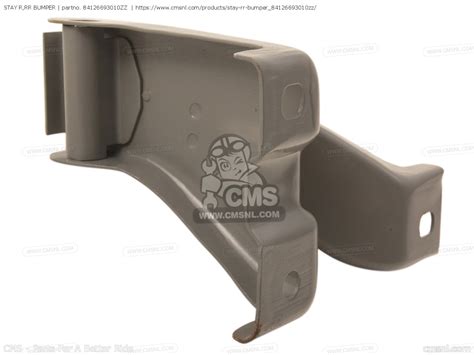 84126693010ZZ Stay R Rr Bumper Honda Buy The 84126 693 010ZZ At CMSNL