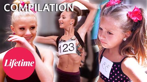 Find Her A Spot” Dance Moms Audition Chaos Flashback Mega Compilation Lifetime Youtube