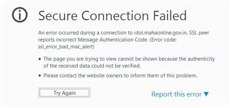 Firefox Secure Connection Failed Emmaneesa