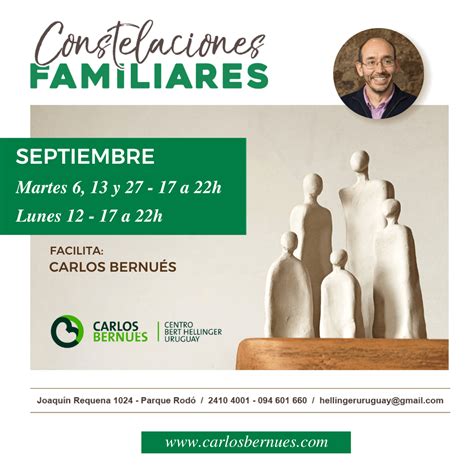 Taller de Constelaciones Familiares Facilita Carlos Bernués