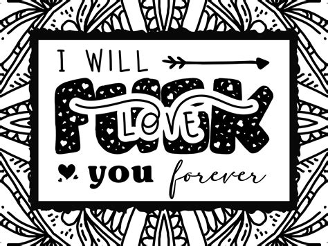 25 Relationship Dirty Coloring Pages