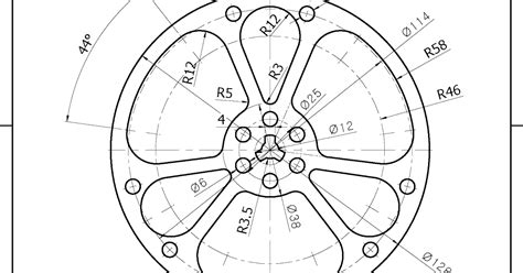 Cad Practice Drawings Studycadcam