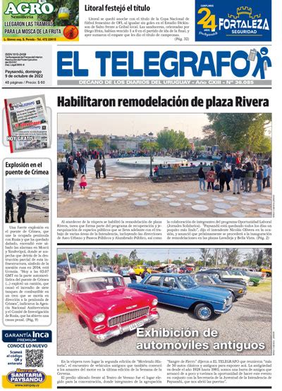 Edición 09 10 2022 Diario El Telégrafo