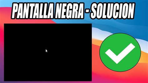 Solucionar Pantalla Negra En Windows Con Cursor Despues De