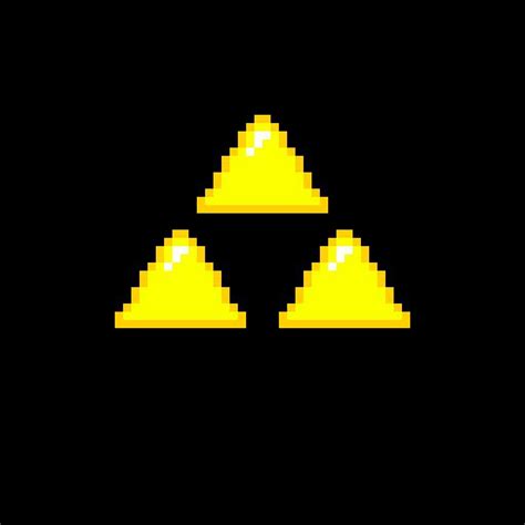 Ive Made A Pixel Art Triforce Wiki Zelda Amino