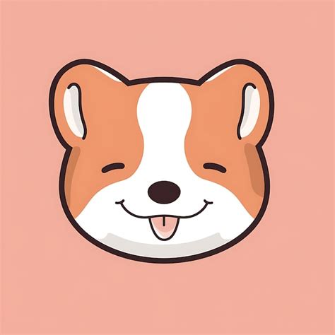 Perro lindo gráfico vectorial plano simple mínimo freepik svg Archivo