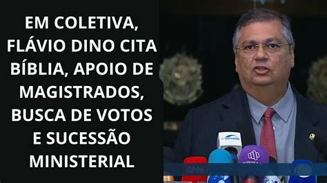 Flávio Dino indicado ao STF por Lula busca votos no Senado e concede