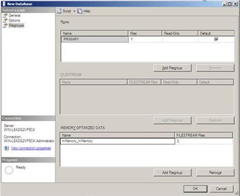 introduction to sql server 2014 ctp1 memory optimized tables database journal