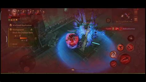 Diablo Immortal Blood Knight Battlegrounds PVP YouTube