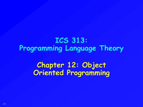 ppt ics programming language theory powerpoint presentation hot sex picture