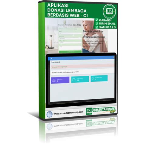 jual source code aplikasi donasi berbasis web codeigniter shopee indonesia
