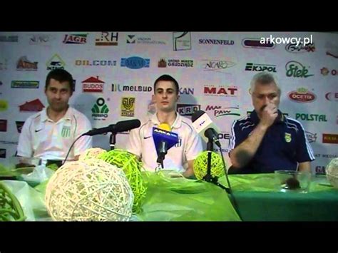 Konferencja Po Meczu Olimpia Grudziadz Arka Gdynia YouTube