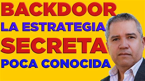 ENVIVO Como Ganar Dinero En Internet Estrategia BACKDOOR Para Ganar