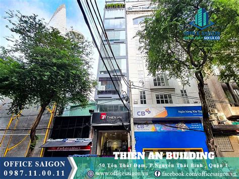 Tòa nhà Thiên An Office Building số 50 Tôn Thất Đạm Quận 1