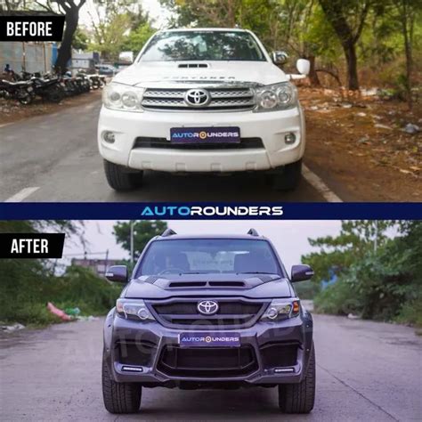 Toyota Fortuner Modified With Custom Spartan Kit Looks Aggressive Video