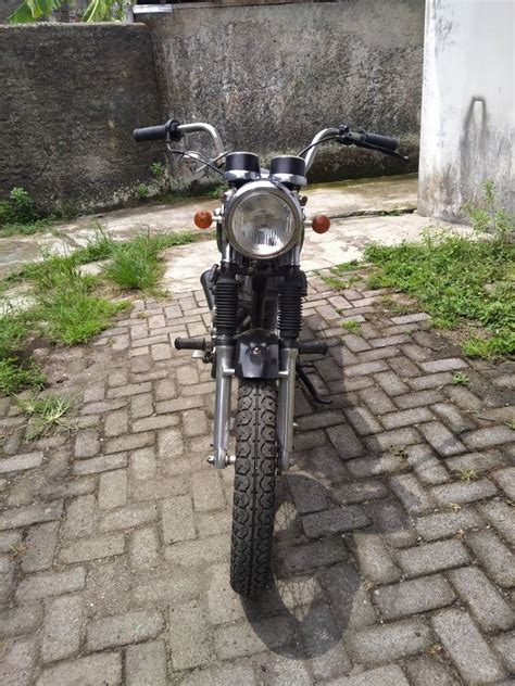 Kawasaki Binter Merzy Kz200 Custom British Style Motor Di Carousell